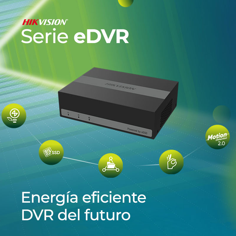 Hilvision y la nueva serie eDVR de bajo consumo | Marruy